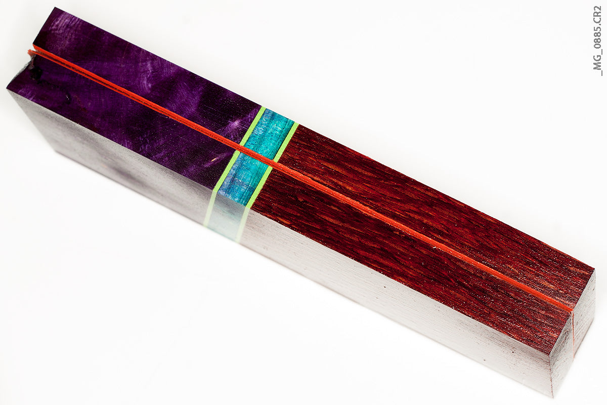 Stabilized lacewood segmented panels – Dimec wood