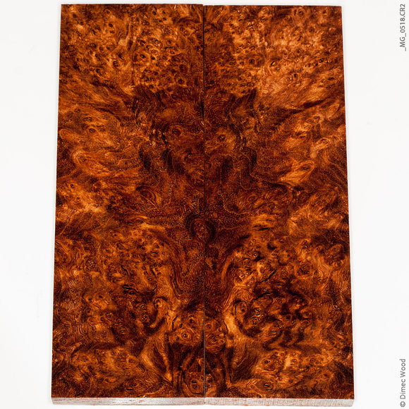 Stabilized wood black ash burl panels – Dimec wood