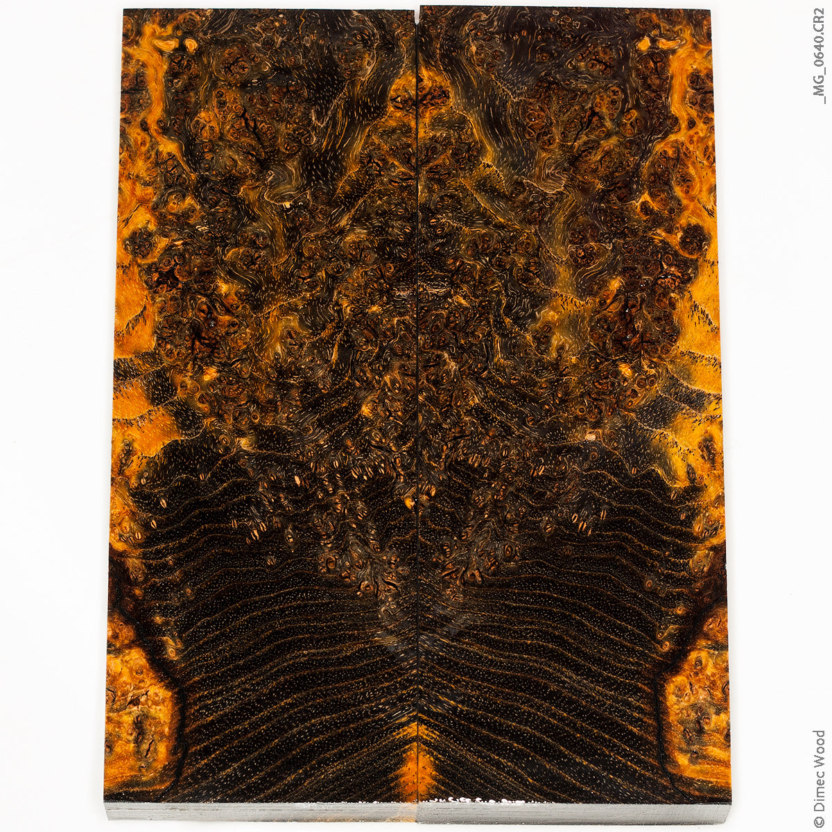 Stabilized wood black ash burl panels – Dimec wood