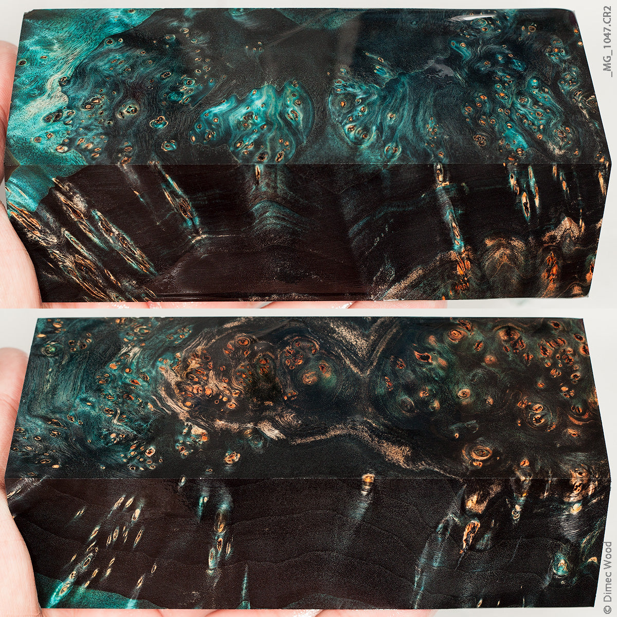 Stabilized wood willow burl block – Dimec wood