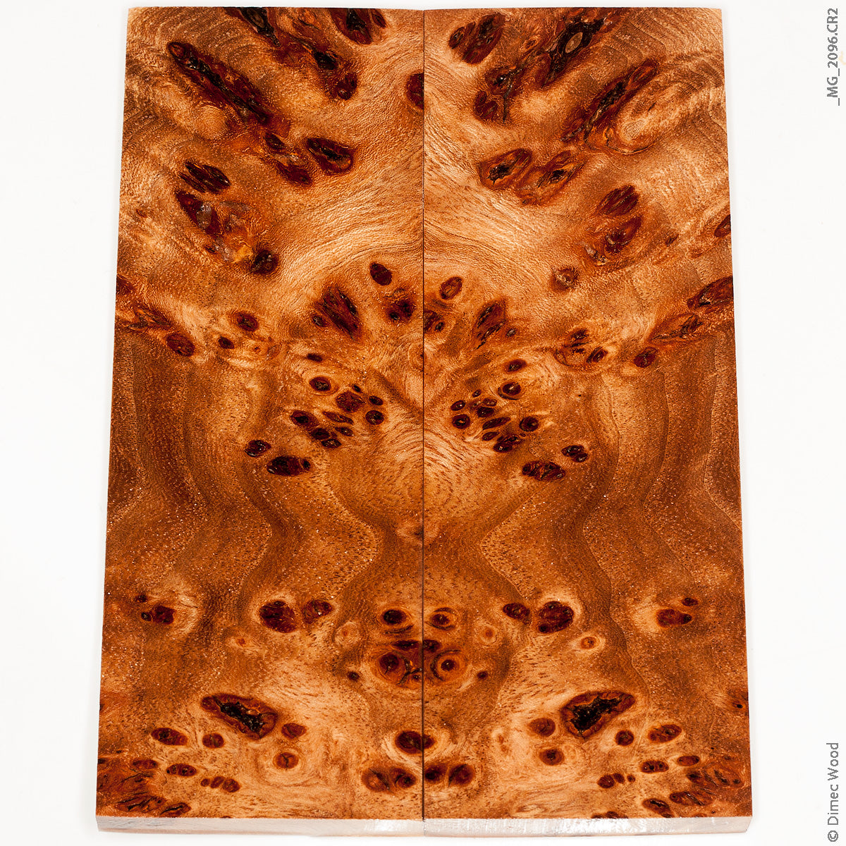 Stabilized wood elm burl panels – Dimec wood