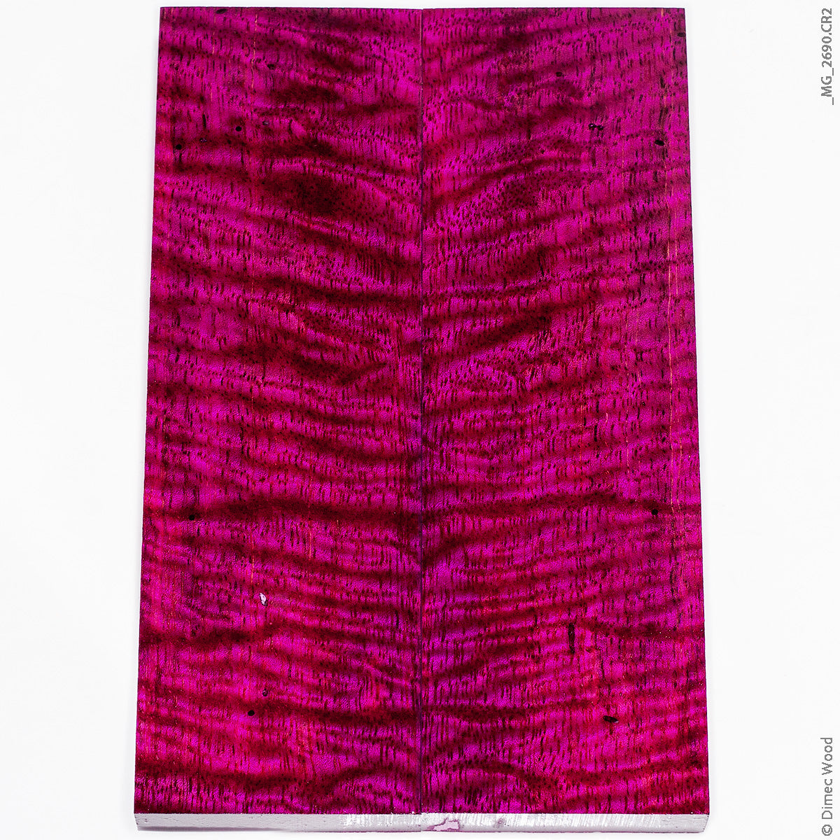 Stabilized curly mango wood panels – Dimec wood