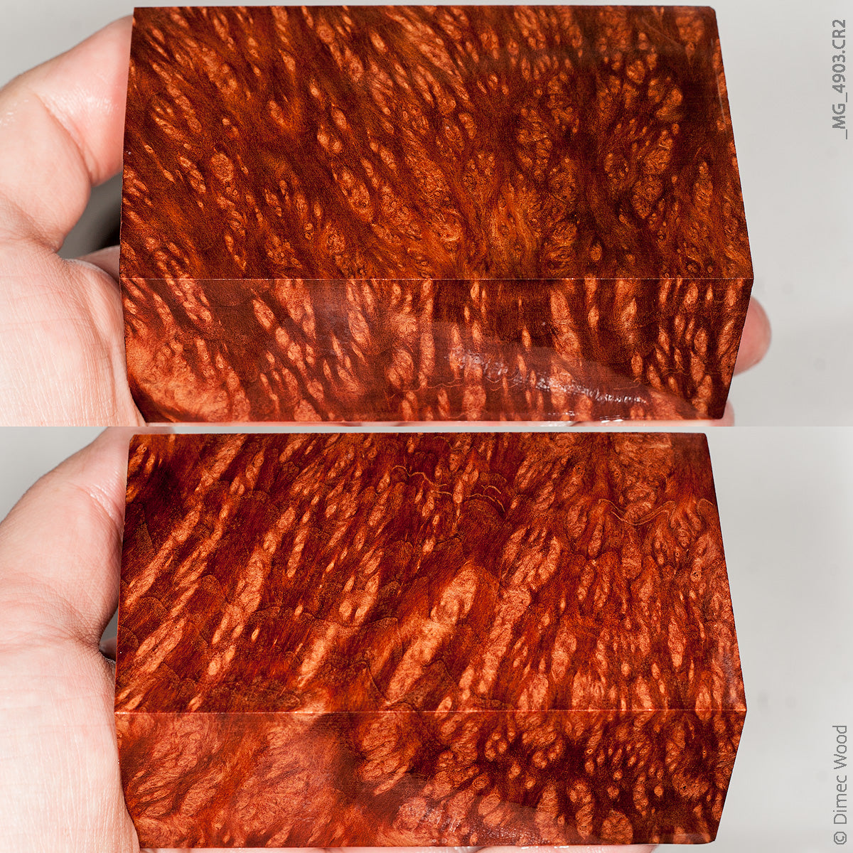 Stabilized wood redwood lace burl block – Dimec wood